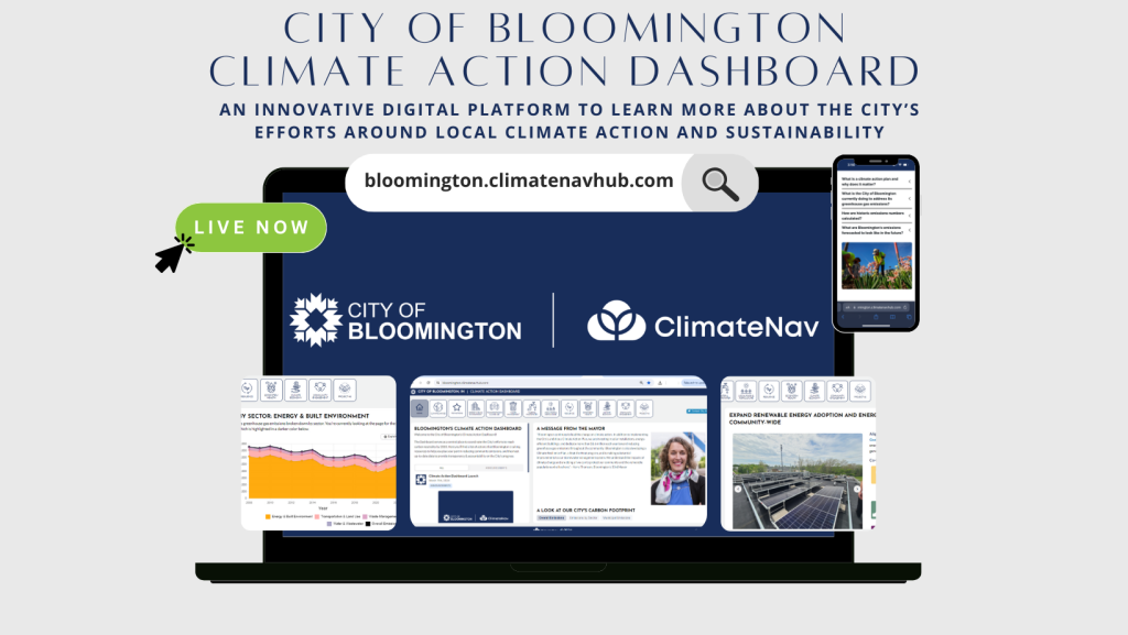 City of Bloomington launches Climate Action Dashboard, striving to be a leader in transparency ...