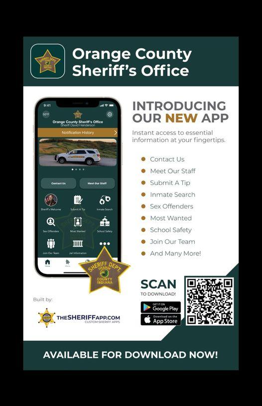 Orange County Sheriff's Department has a new app | WBIW