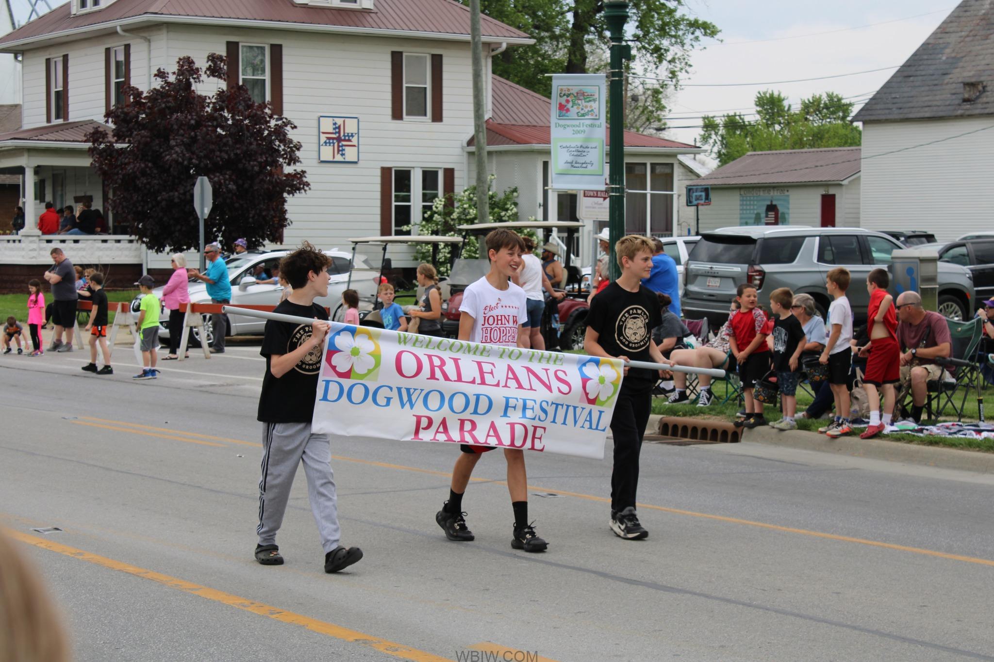 Saturday's 54th Annual Orleans Dogwood Festival Parade winners | WBIW