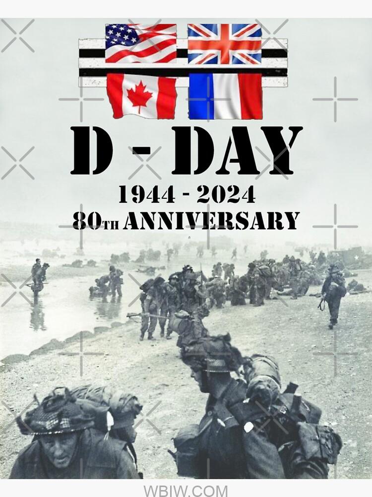 Ve Day 80th Anniversary Badges KCGYNP D-Day 80th Anniversary Badge ...