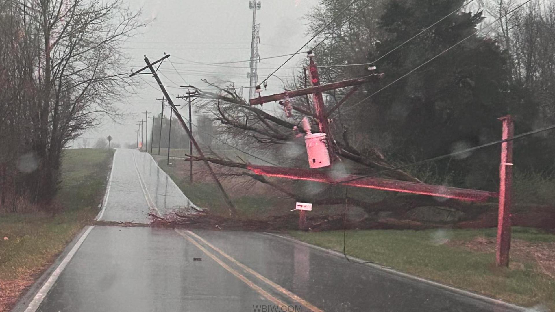 Deadly storms ravage Indiana leaving destruction and power outages | WBIW
