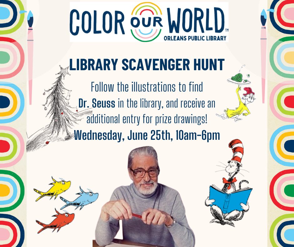 Orleans Public Library to host Dr. Seuss scavenger hunt | WBIW