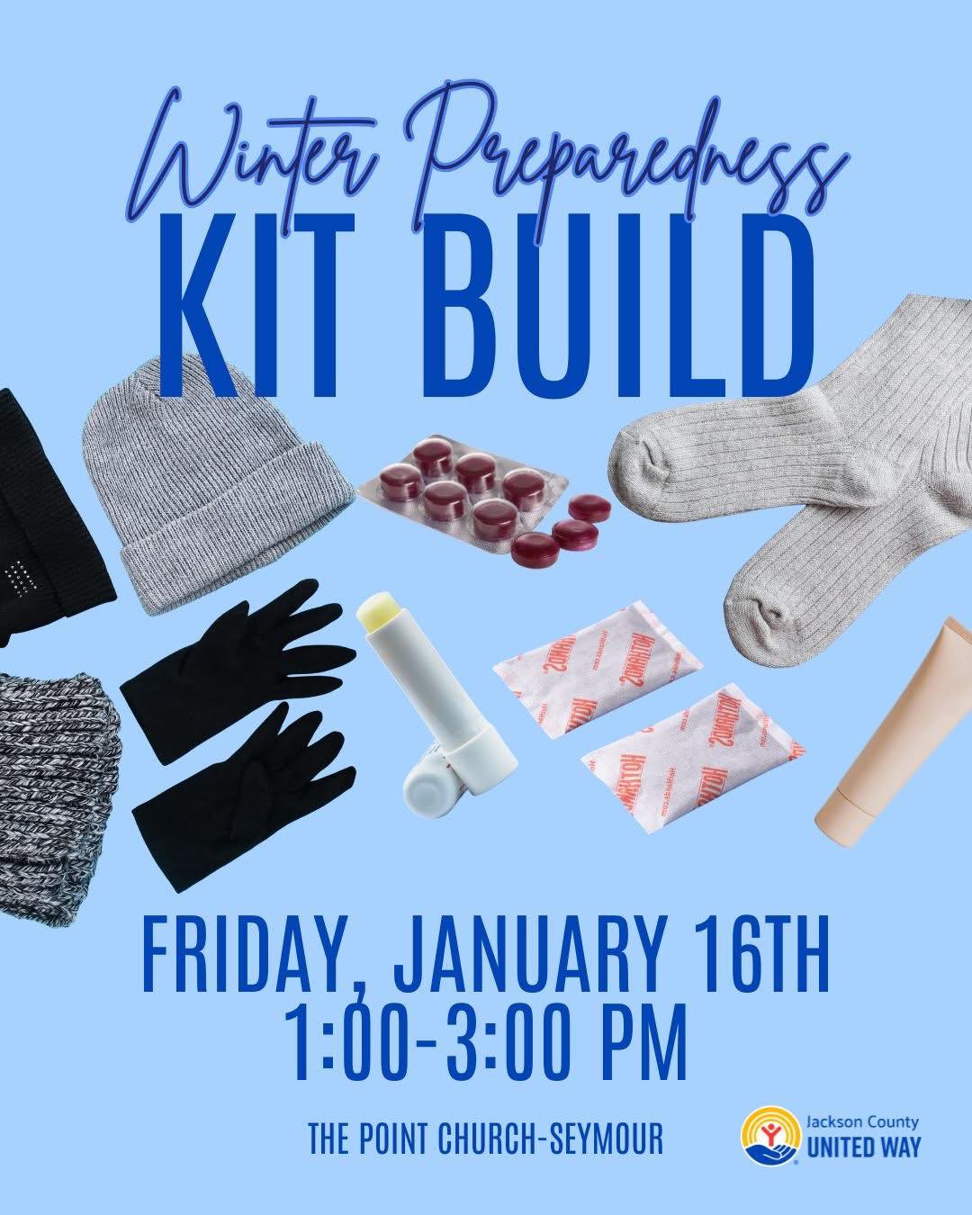 More volunteer spots open for United Way Winter Preparedness Kit Build ...