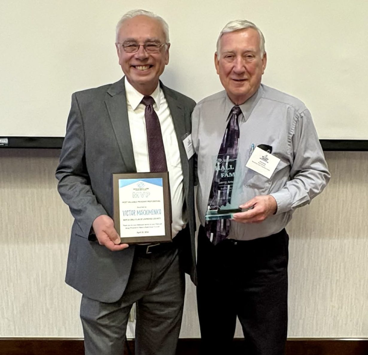 Boys and Girls Club of Lawrence County honor Larry Arnold and Victor ...