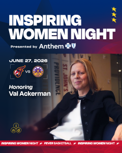 Founding WNBA President Val Ackerman to receive Indiana Fever’s Lin ...