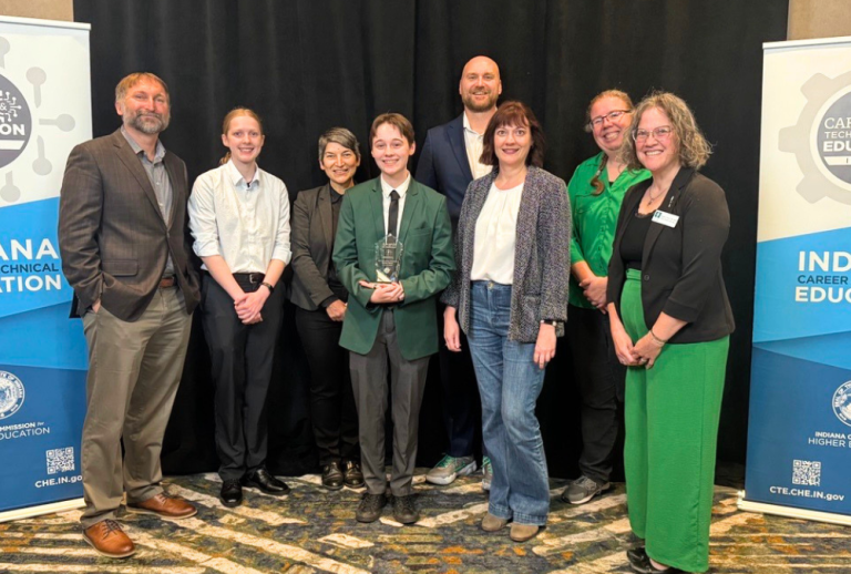 Ivy Tech Bloomington wins two Indiana CTE Awards for Excellence | WBIW