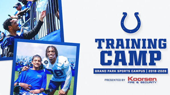 Indianapolis Colts release 2026 Training Camp Schedule and Theme Days ...
