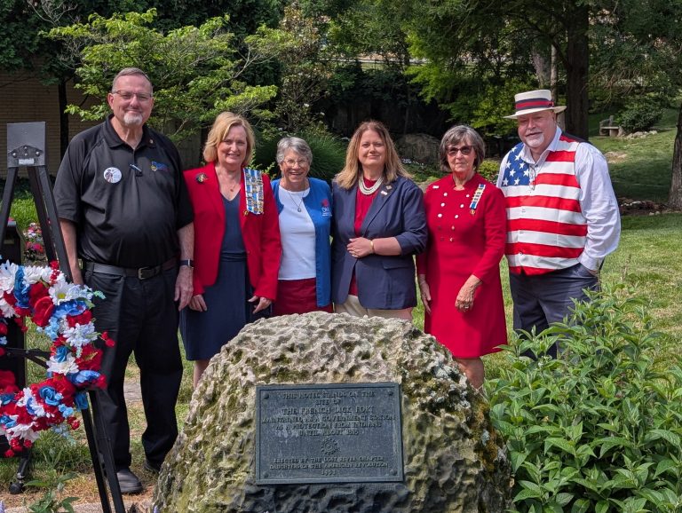 Historic French Lick Fort marker rededicated at French Lick Springs ...